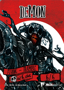 Demon 6/6 Flying Trample | Mezzocielo&Friends
