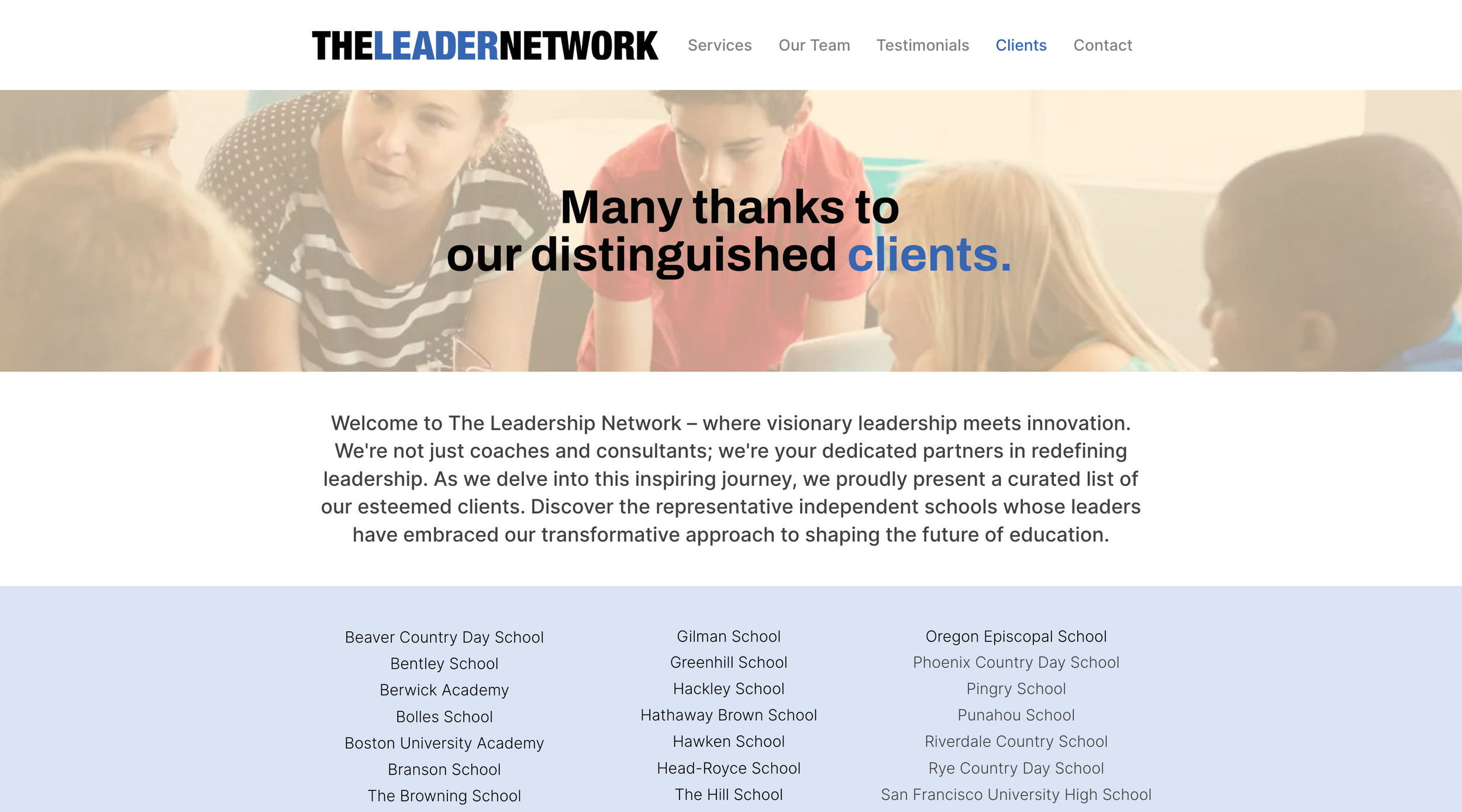 The Leader Network | Our Network