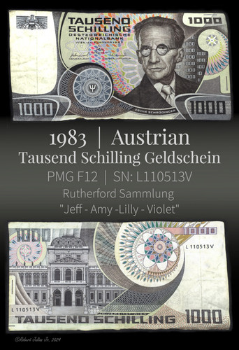 Austrian Grandeur: The 1983 1000 Schilling Note | RJJ Numismatic Art