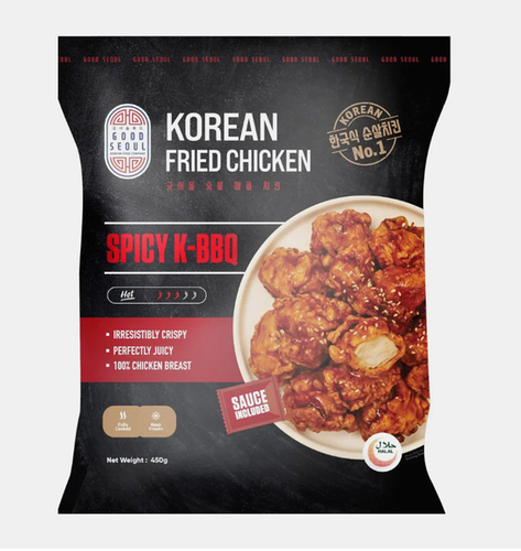 Korean fried chicken - spicy K bbq | Ginza Market Kuwait