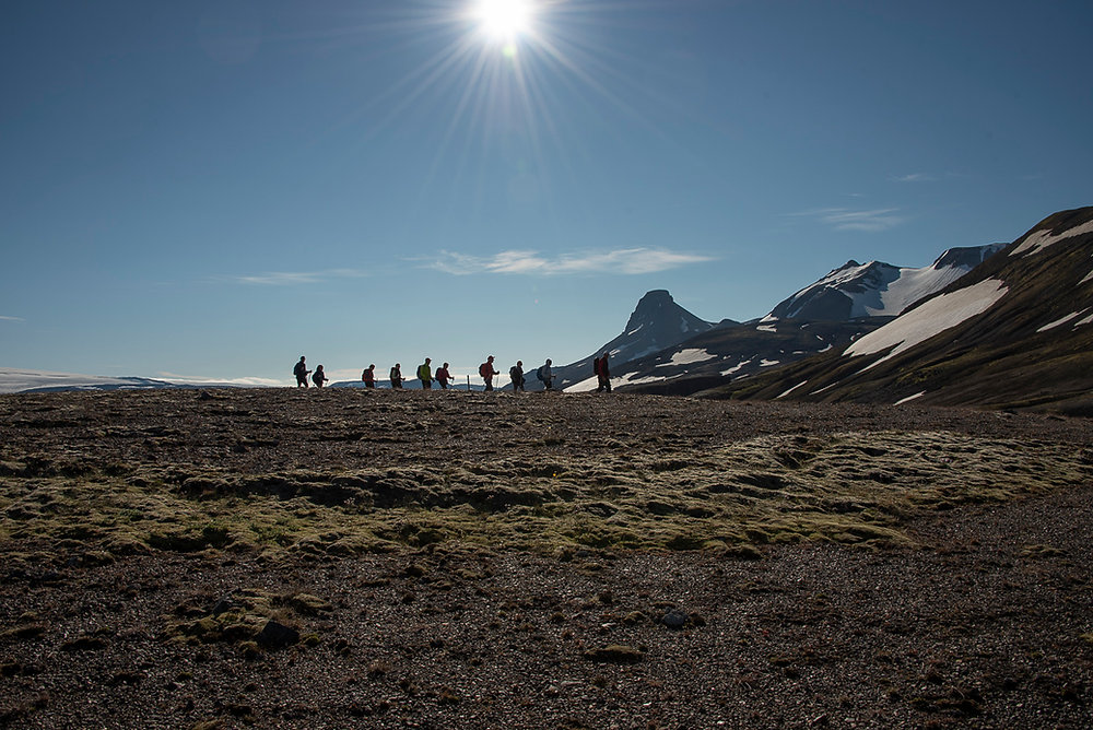Hiking in Iceland has rewards