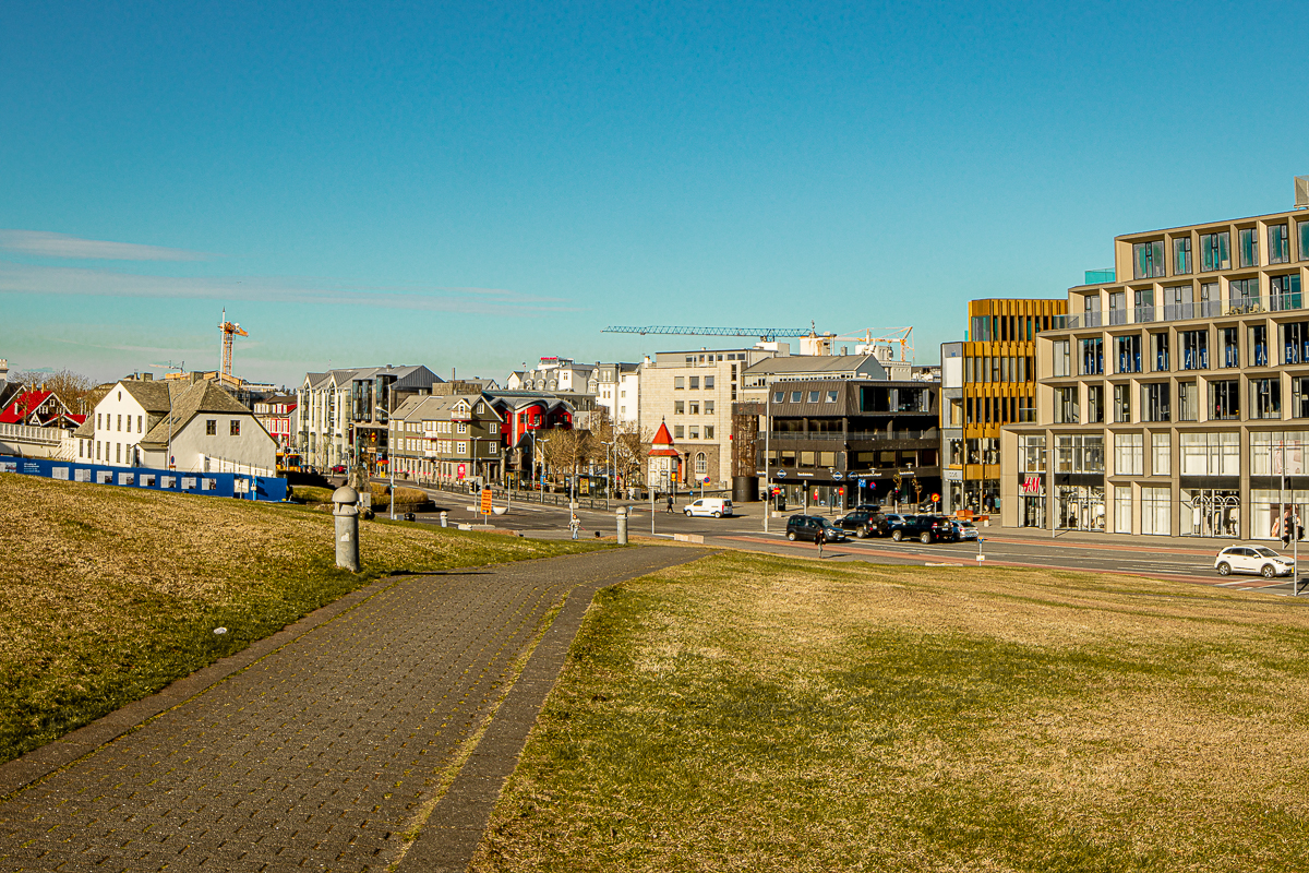 Reykjavík city the capital of Iceland