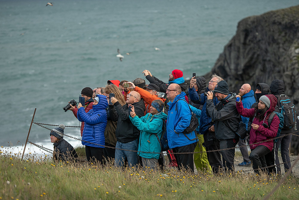 Crowded or even overcrowded tourist places and attractions in Iceland