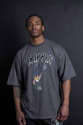 Acid Wash Drippin T-Shirt | Kickz Drippin UNLTD