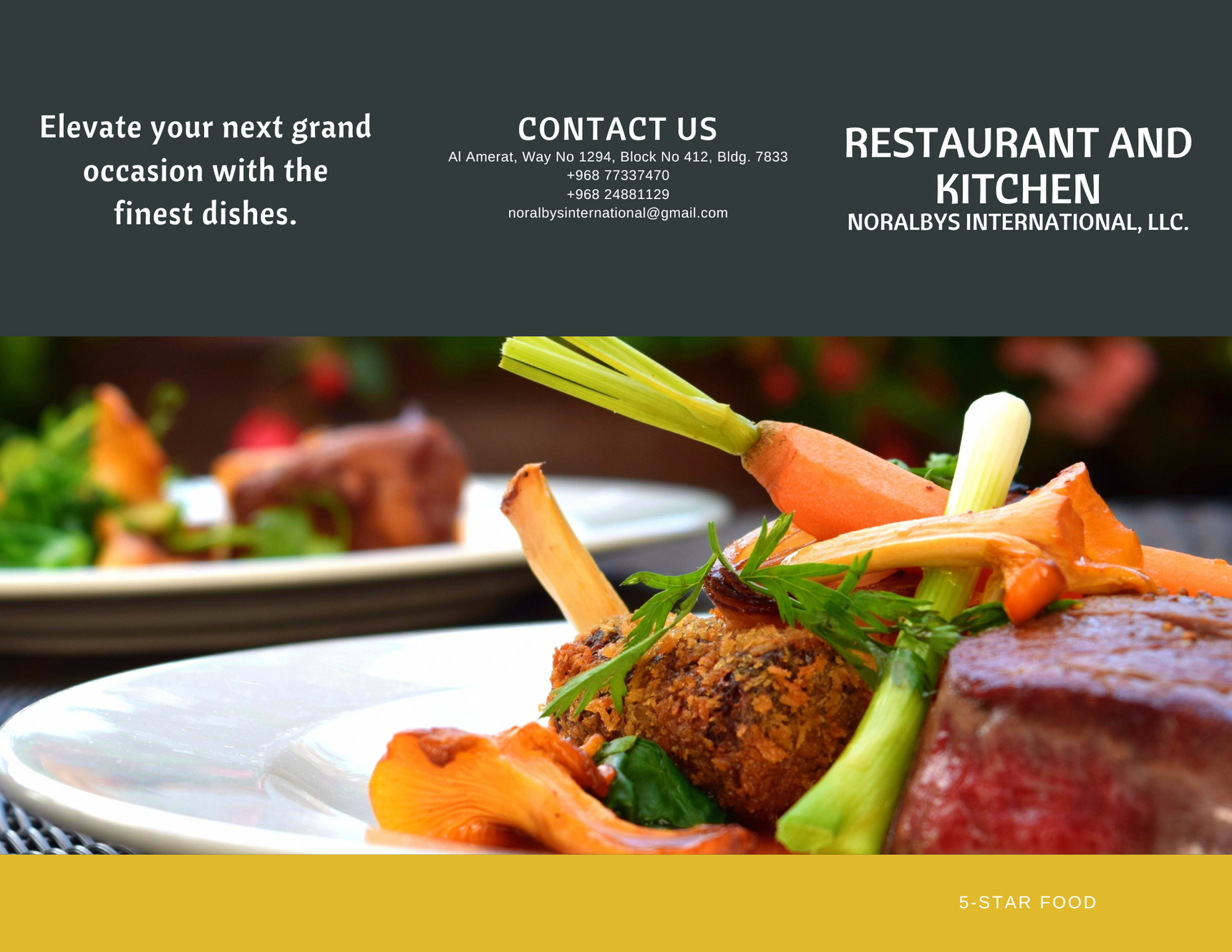 Menu | Restaurant And Kitch