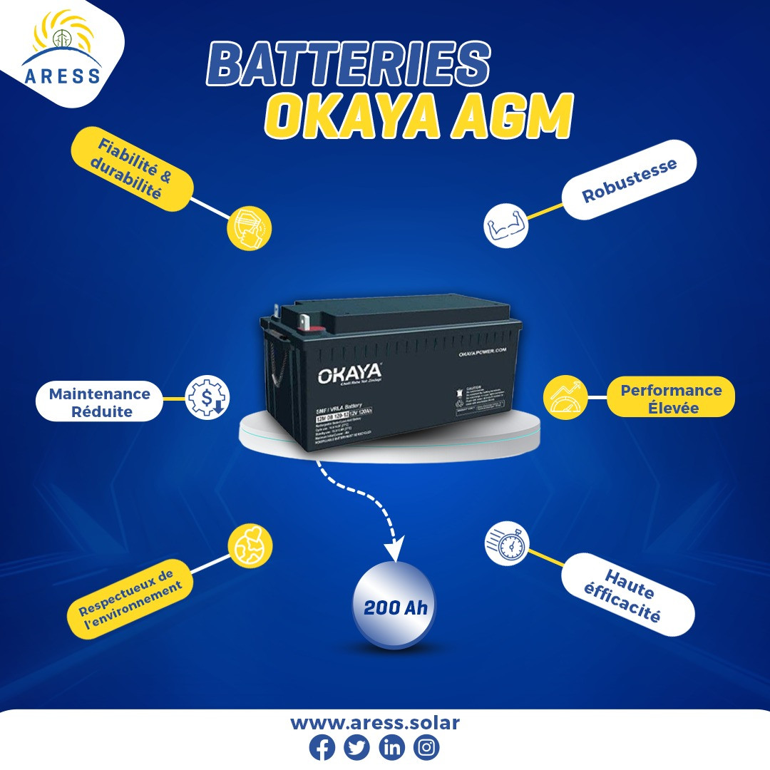 LES BATTERIES OKAYA ET ARESS