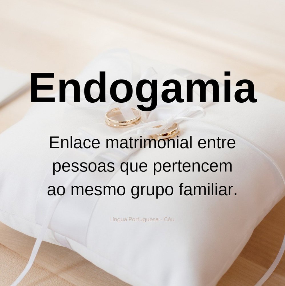 O que é Endogamia?