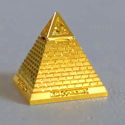 24k Gold Pyramid 999.9 - Eye of Providence All-Seeing Eye | Aurum ...