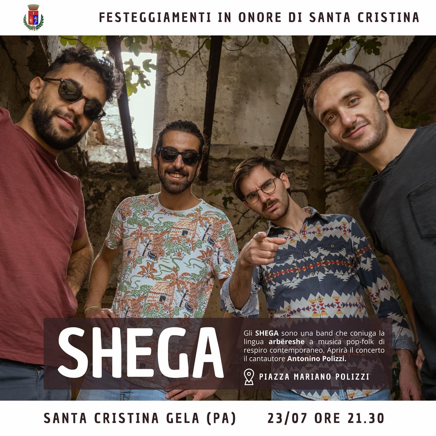 Shega in concerto | Piana degli Albanesi