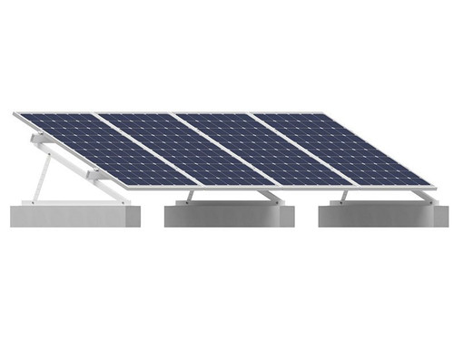 SOLAR PHOTOVOLTAIC STRUCTURE SOLAR GROUP 4 SMART PANELS SLAB TRIANGLE ...
