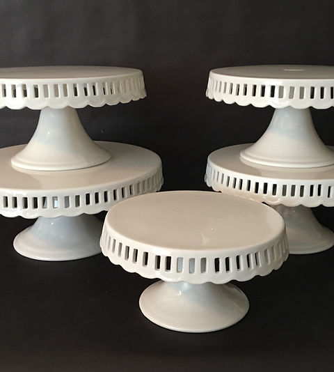 ceramic cake stand set