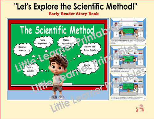 Let's Explore the Scientific Method! Early Reader Science Story Book
