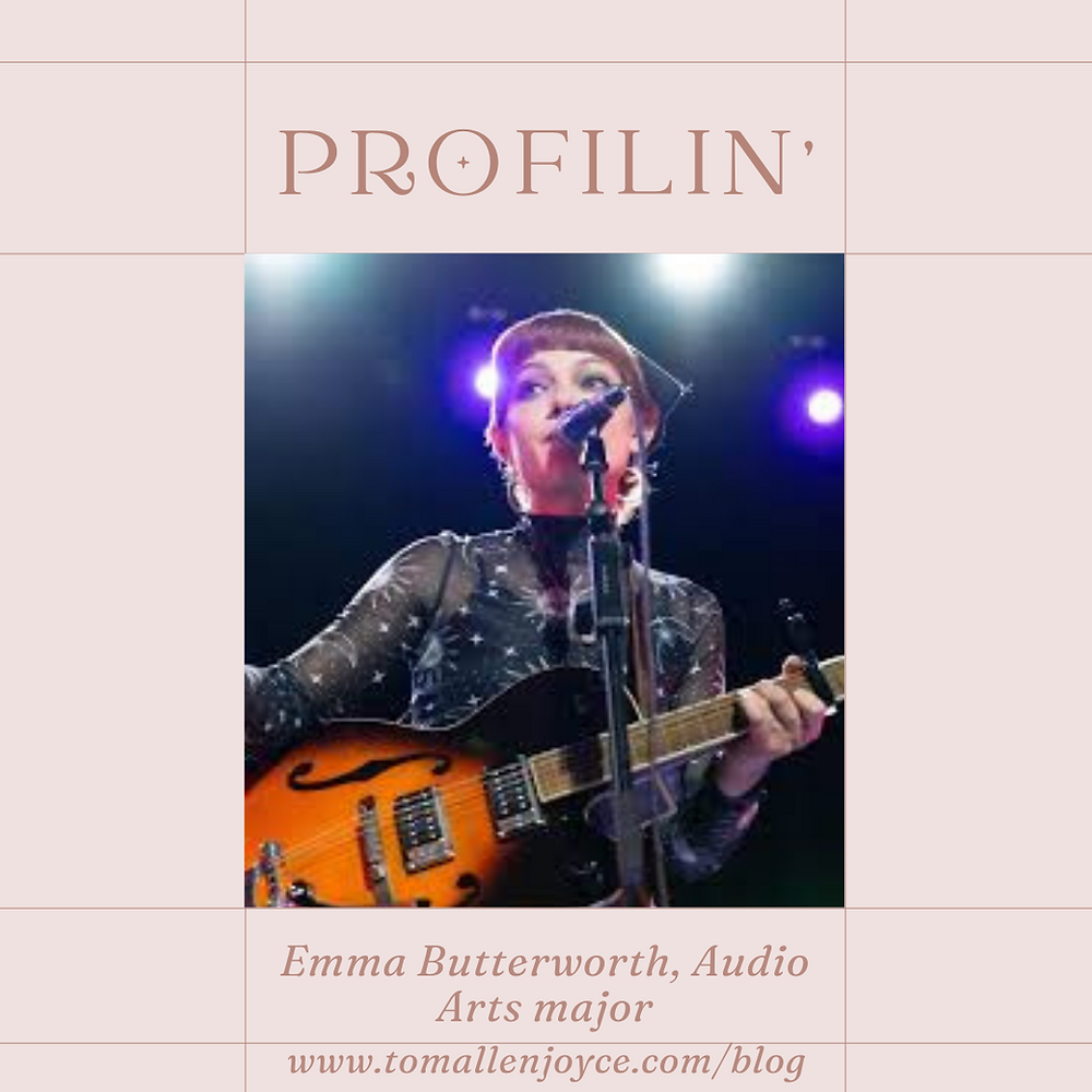 Audio Arts Major Emma Butterworth Finds Her True Calling
