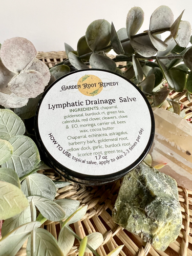 Lymphatic Massage Salve | Garden Root Remedy