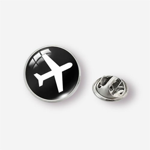 "White Plane" Pin | CabinCrew
