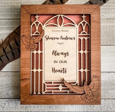 Dove Memorial Plaque | Heaven Sent Urns And