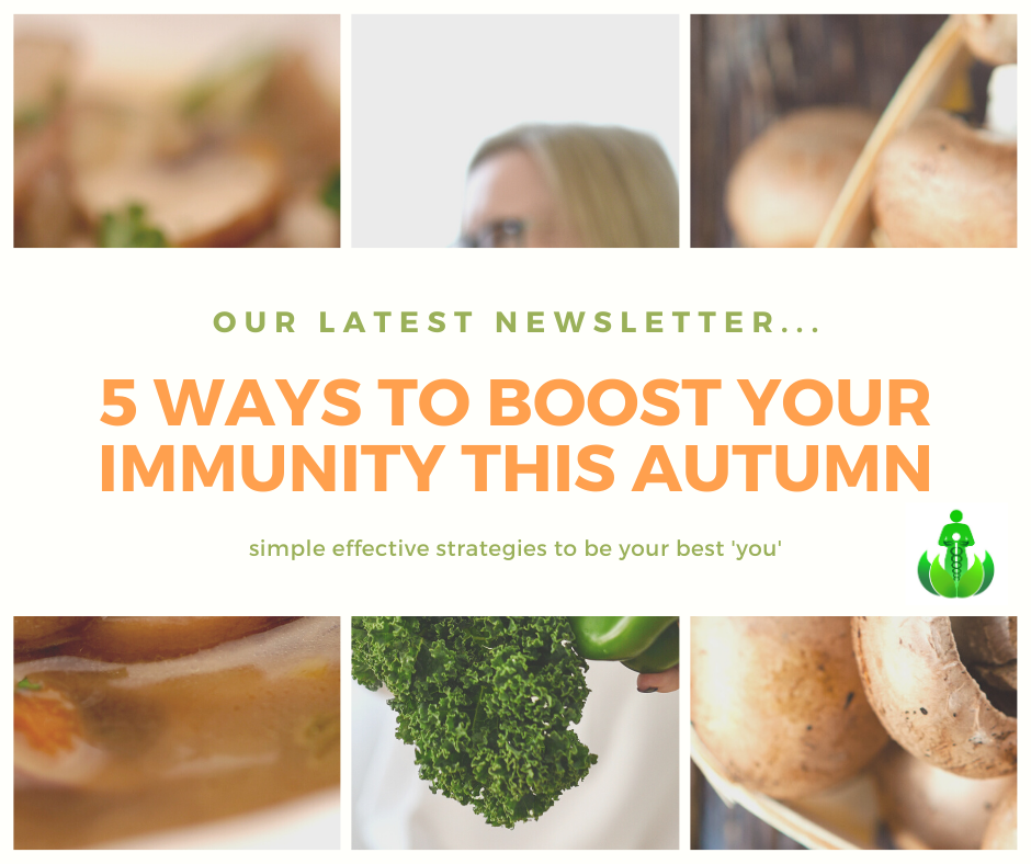 5 ways to boost your immunity this Autumn