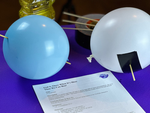 God Is There When It's More Than We Can Bear (OBJECT LESSON ...