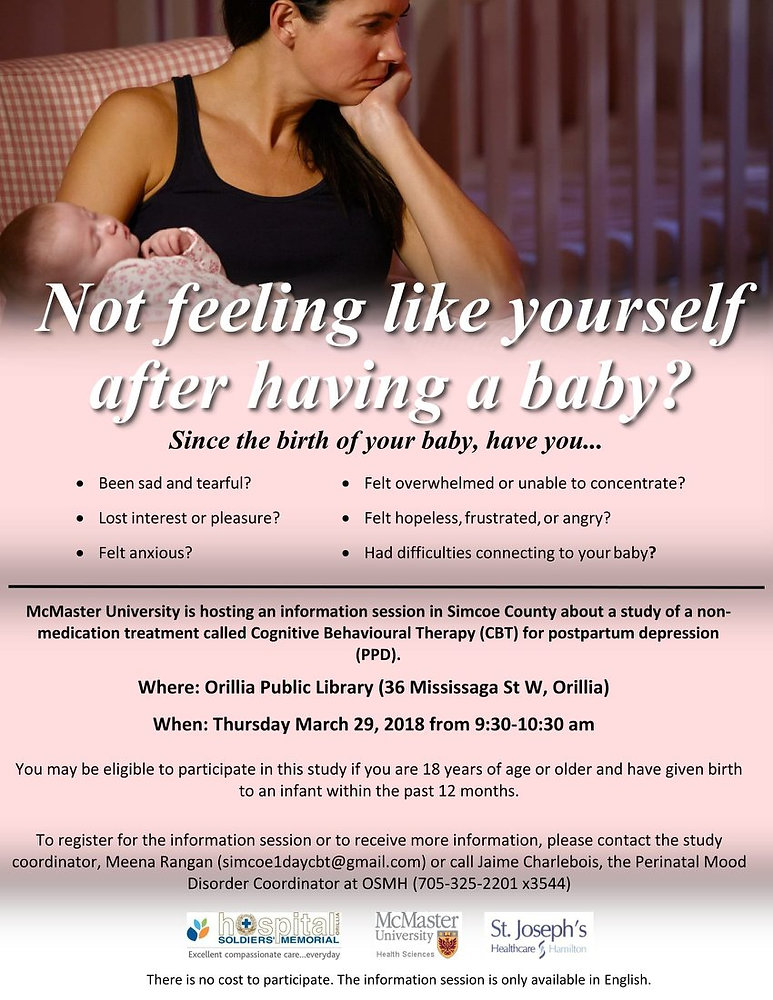 Not Feeling Like Yourself After Having a Baby?