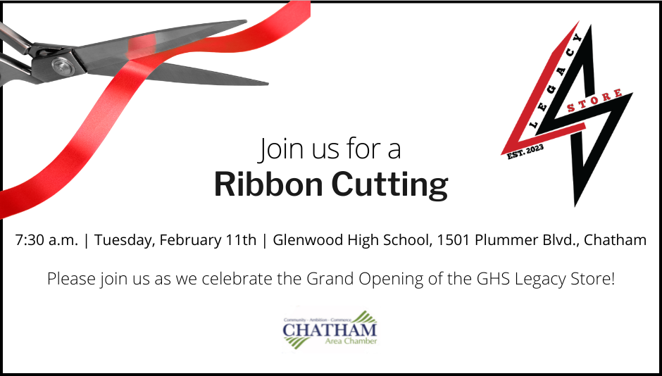 Ribbon Cutting for the GHS Legacy Store | Chatham Chamber