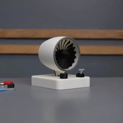 Jet Engine Desk | Shaping Ideas