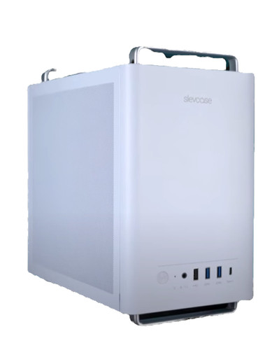 Slevcase Envision Metal Box MATX - WHITE (Free 3 units 9cm aRGB Fans ...