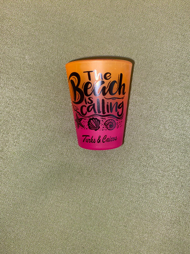 Colorful Shot Glass | Tci Beach Buddies