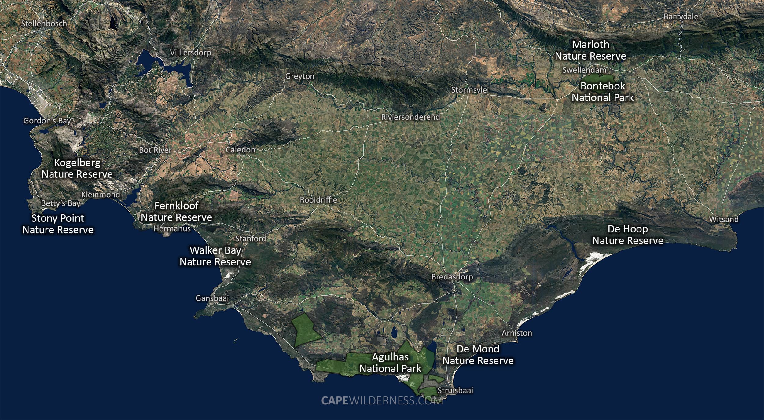 Overberg region in South Africa | Cape Wilderness