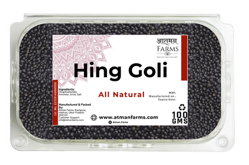 Digestive Hing Goli/Hing Vati (100 gms) | Atman Farms
