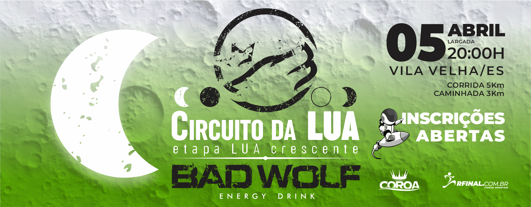 Circuito da Lua etapa LUA Crescente | ResultadoFinal | Brasil I Corrida de Rua 10k e 5k