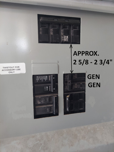 Model SIE4-275 Siemens 4-pole main with 2 5/8 - 2 3/4" Spacing | GenSafety