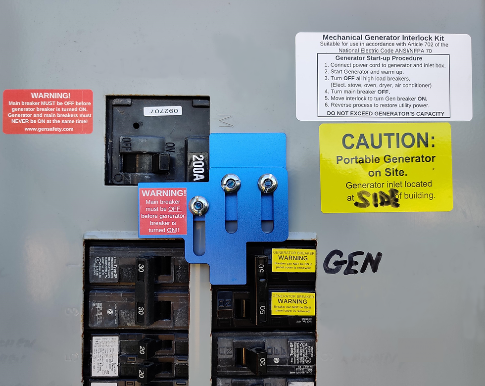 SM200 Siemens & Murray 150 - 200Amp Interlock Kit | GenSafety