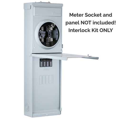 Model MDW-200 Midwest 200A Meter Pedestal Panel Interlock Kit | GenSafety