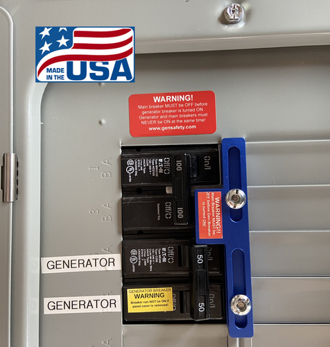 BR-100 Interlock kit for Eaton/Cutler Hammer 100-125 amp panels | GenSafety