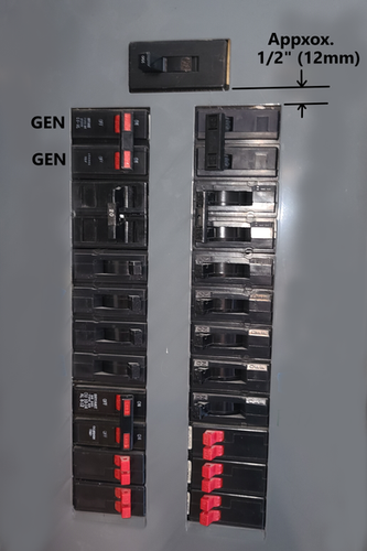 Model GS6 For General Switch Panel | GenSafety