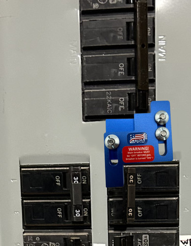 GE4PV Interlock Kit for GE 4-Pole Vertical Main Breaker Panels | GenSafety