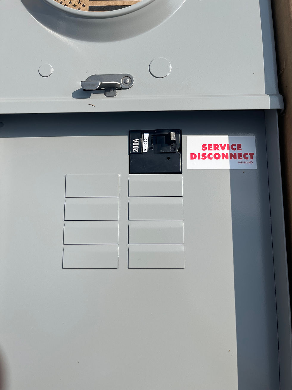 MIL-3 Milbank 200 Amp Meter Pedestal Panel Interlock Prototype Kit ...