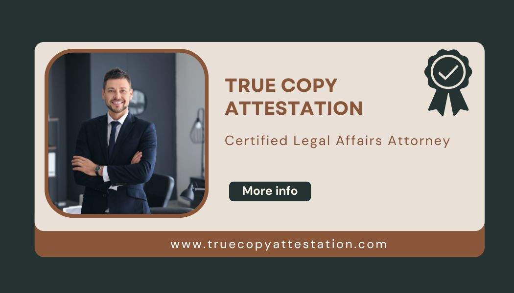 Certified True Copy Stamp UAE - Trusted Attestation Services at AED 250 ...