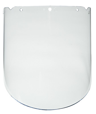 MSA8" X 17" X 0.098" Clear Proprionate Chemical Splash Visor | Bayshore ...