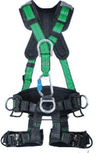 MSA Med. Green Gravity Full Body Suspension Harness | Bayshore Safety