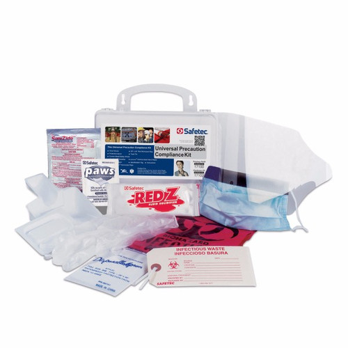 Safetec Universal Precautions Compliance Plastic Kit | Bayshore Safety