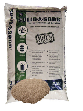 Solid-A-Sorb Fine Absorbant, 25 LB Bag 40/Pallet | Bayshore Safety