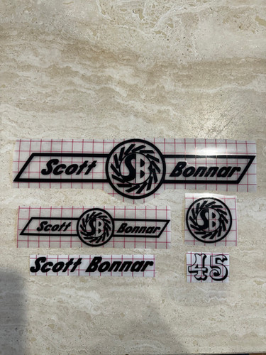 Scott Bonnar Decal Set | Reel Mower Solutions
