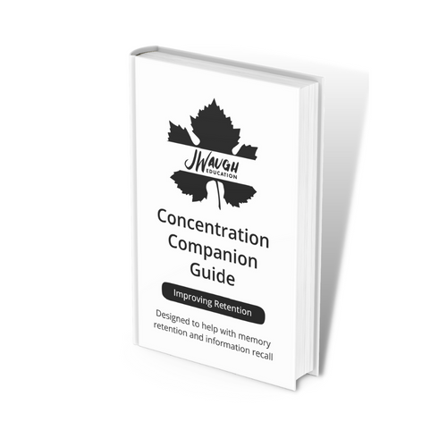 Concentration Companion Guide (Digital Download) | JWaugh Education