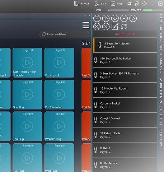 CoverJock - Unique automated DJ software system for Gentlemen's Clubs