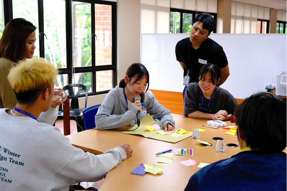 Sparking Action: AIPO hosts Design Thinking Workshop for students of ...