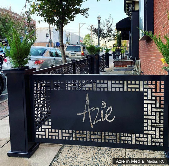 Restaurant Outdoor Fencing