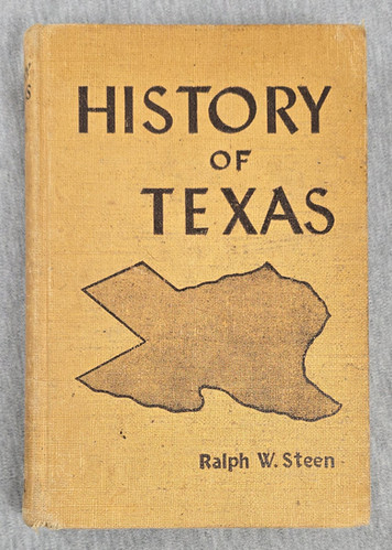 History of Texas by Ralph W. Steen, 1939. | Tilted Books