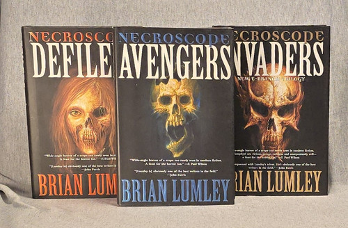 Necroscope Invaders, Defilers & Avengers (E-Branch Trilogy) by Brian ...
