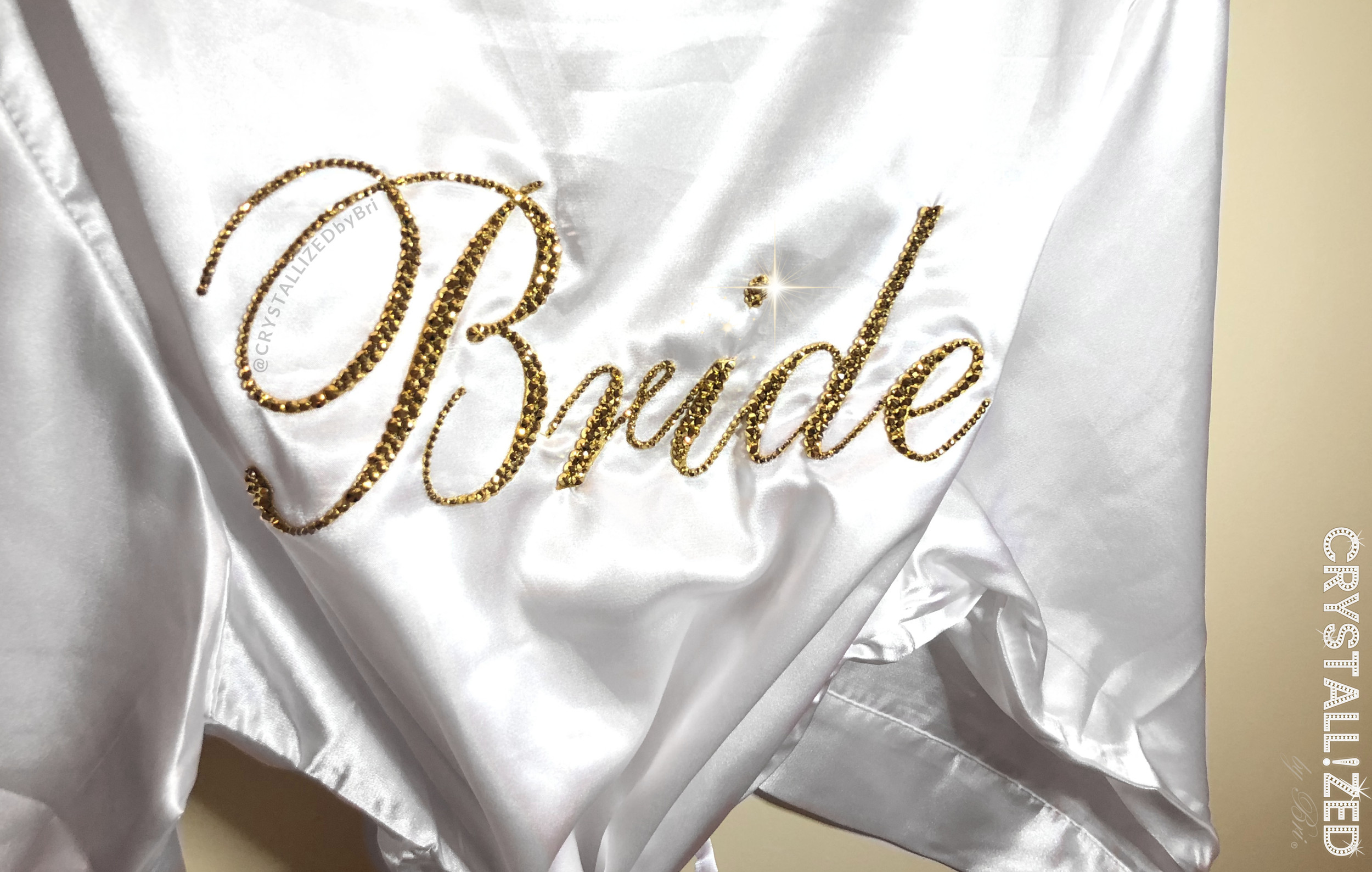 Bling Bridal Robes & Wedding Decor | SHOP | CRYSTALL!ZED by Bri